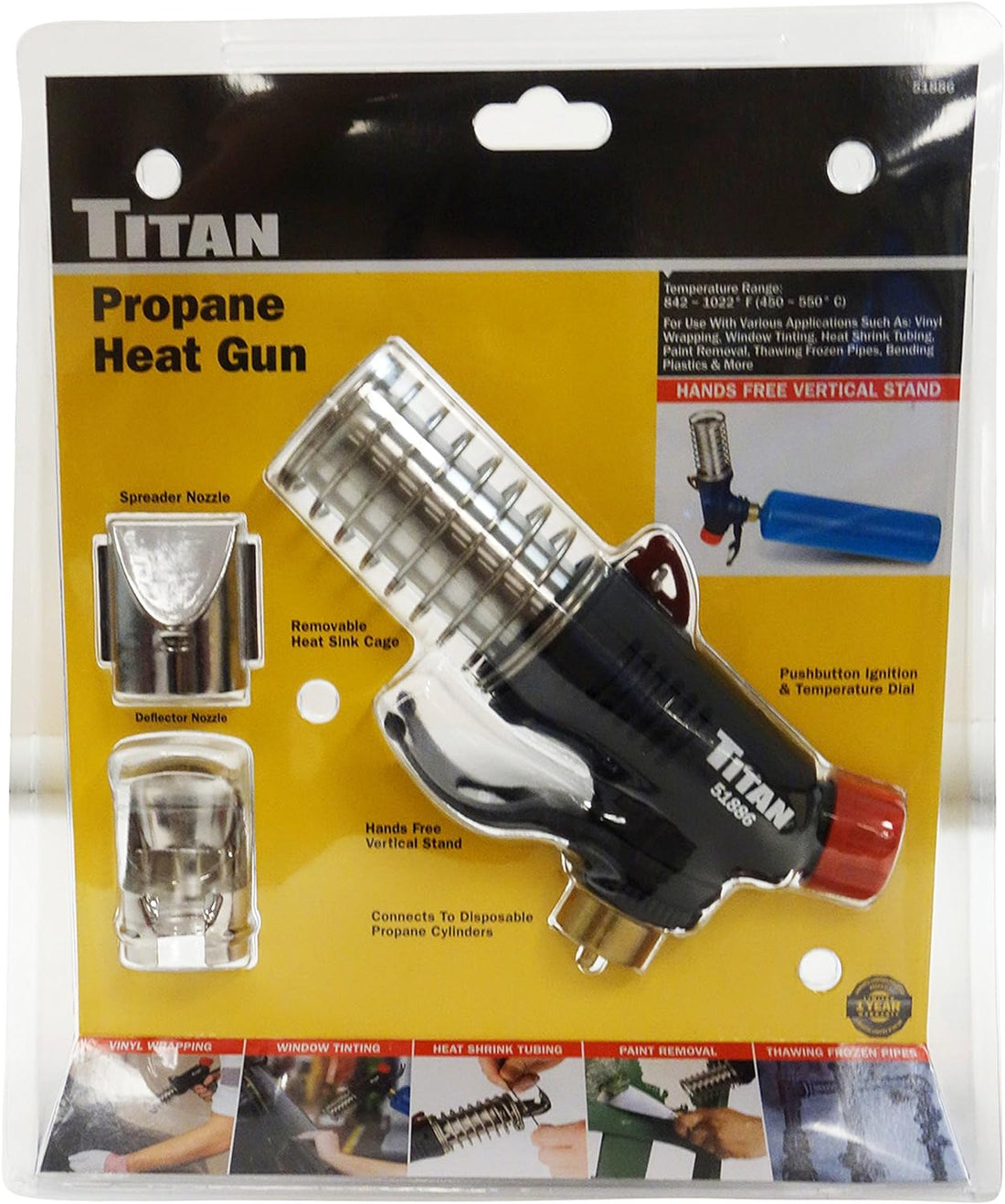 TITAN PROPANE HEAT GUN – PZM Distribution